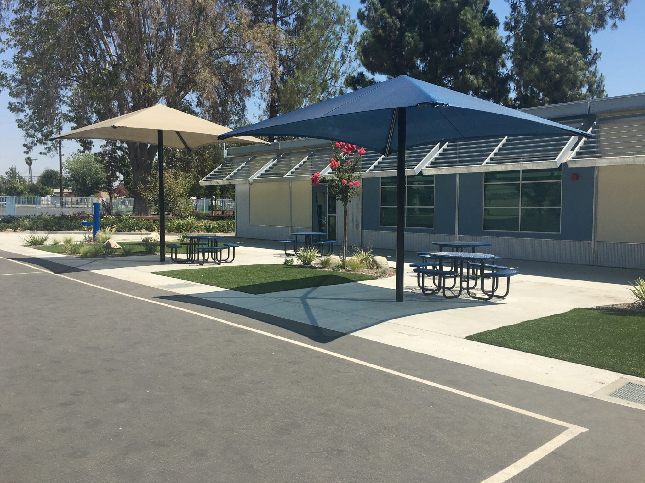 Commercial Shade Structures for Basketball Courts | USA