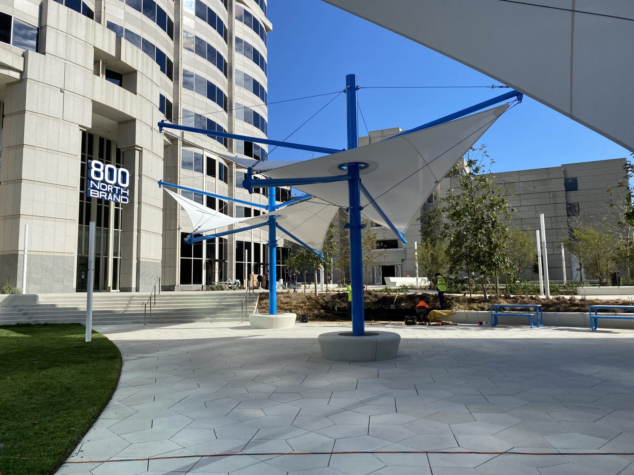Commercial Office Shade Structures | Corporate Shade