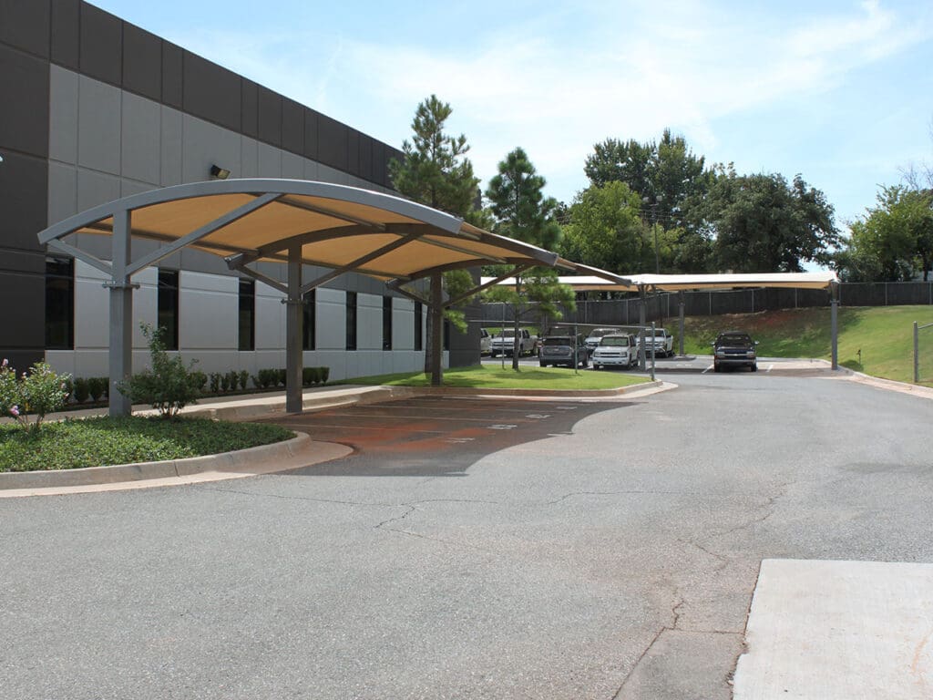 Panorama Cantilever Shade Structure | USA SHADE