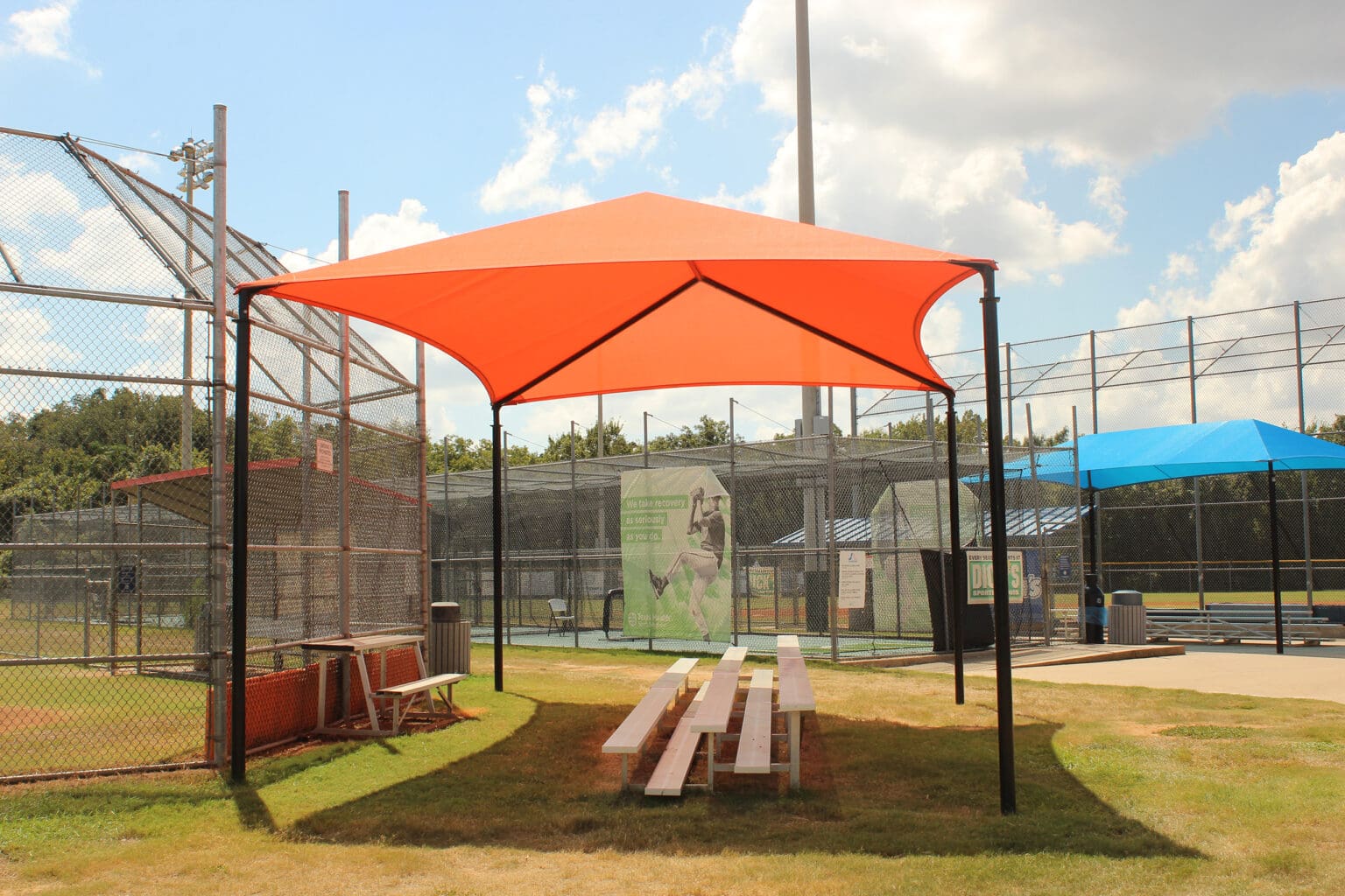 Shade Structures for Baseball Complexes | USA Shade