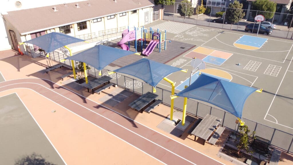 Shade Structures for Elementary Schools | USA Shade