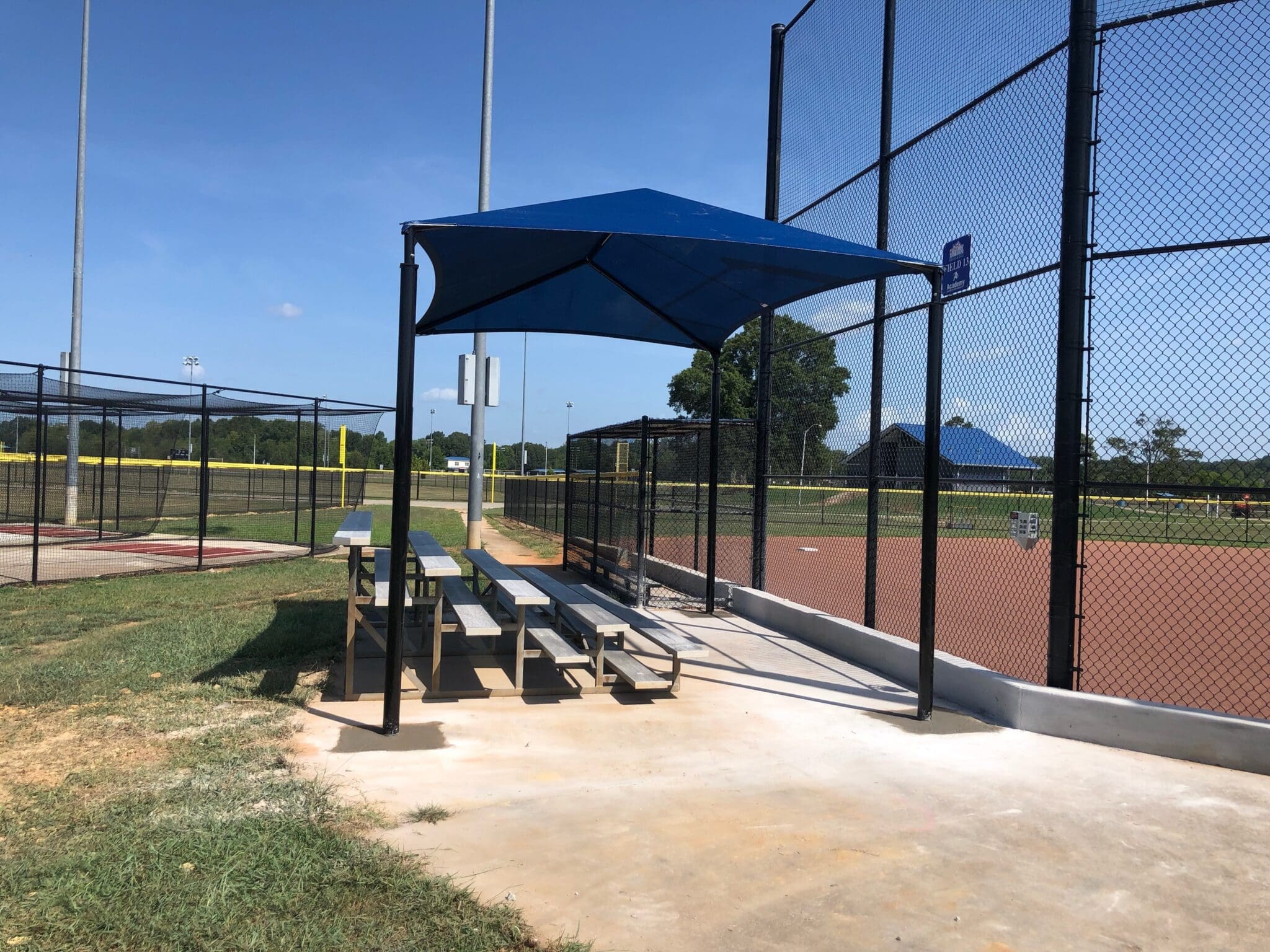 Shade Structures for Baseball Complexes | USA Shade