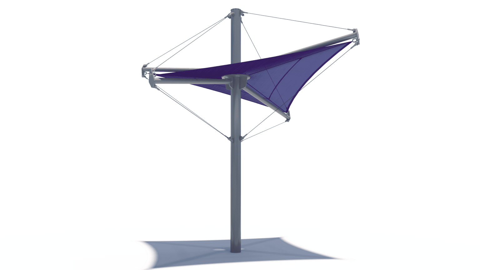 Single Post Shade Structures - USA SHADE
