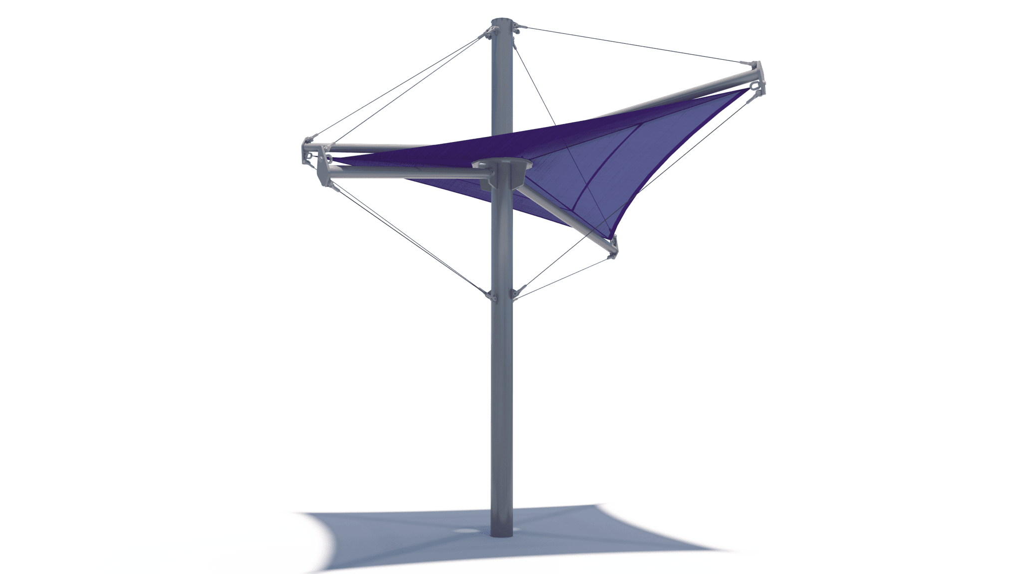 Single Post Shade Structures - USA SHADE