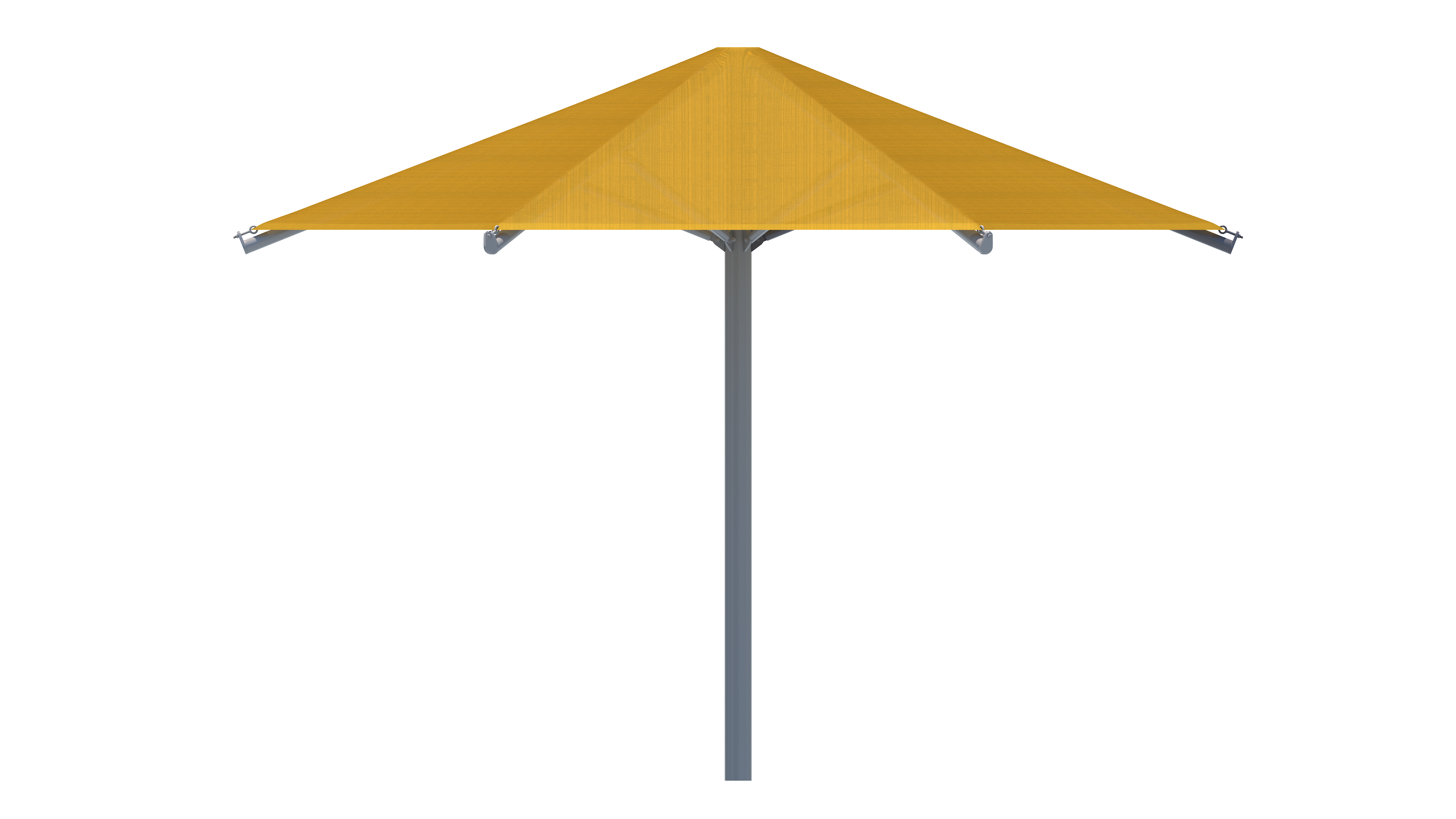 Single Post Hexagon – USA Shade