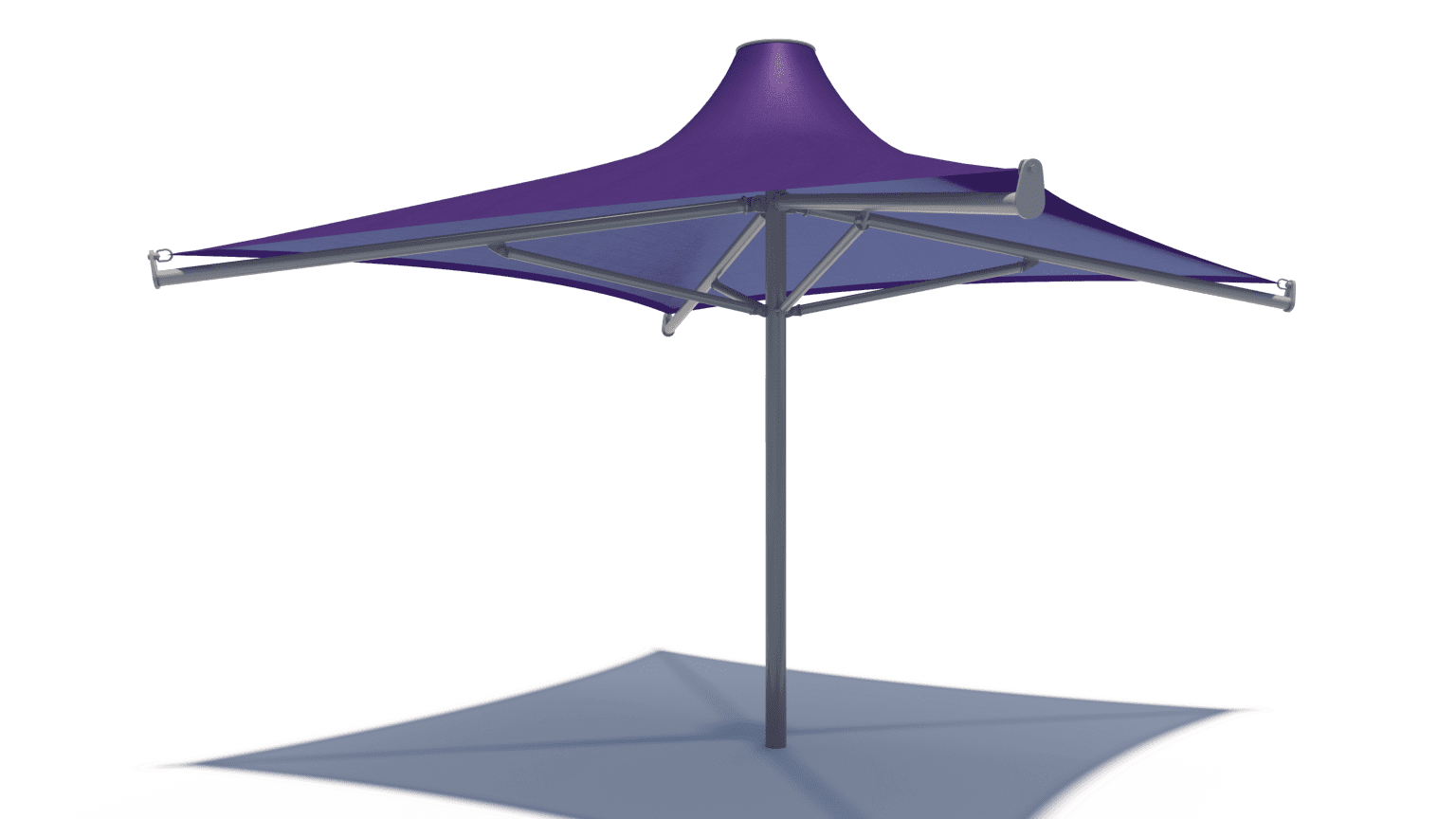 Single Post Shade Structures - USA SHADE