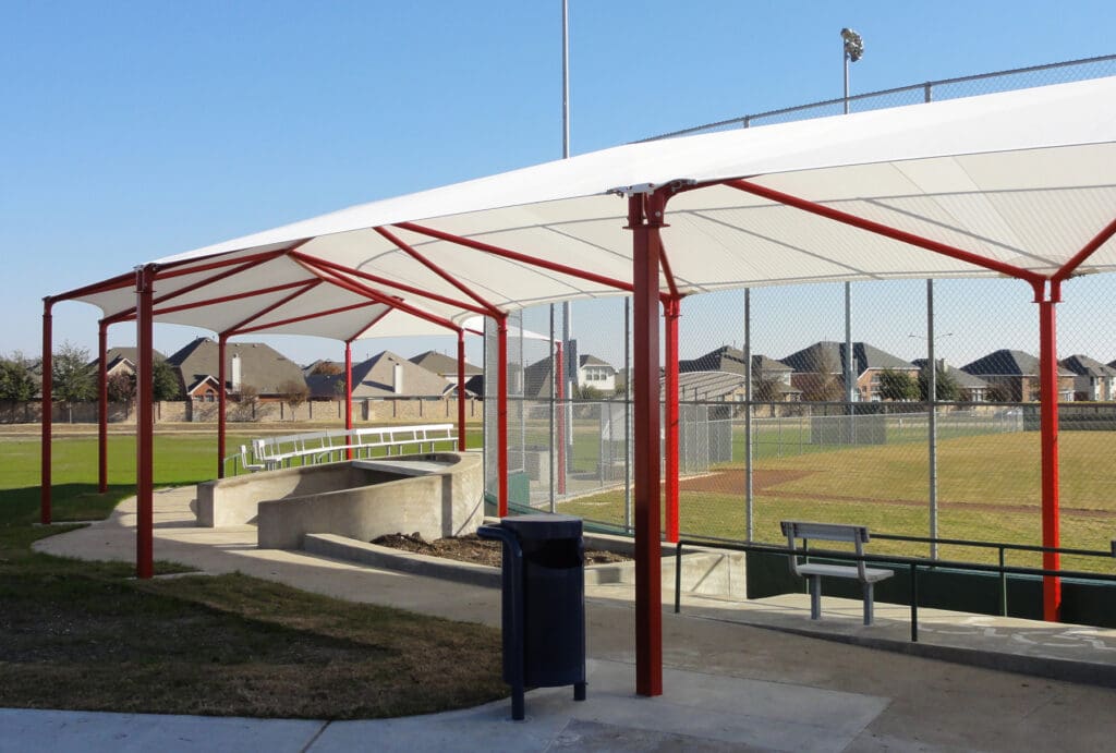 Shade Structures for Baseball Complexes | USA Shade