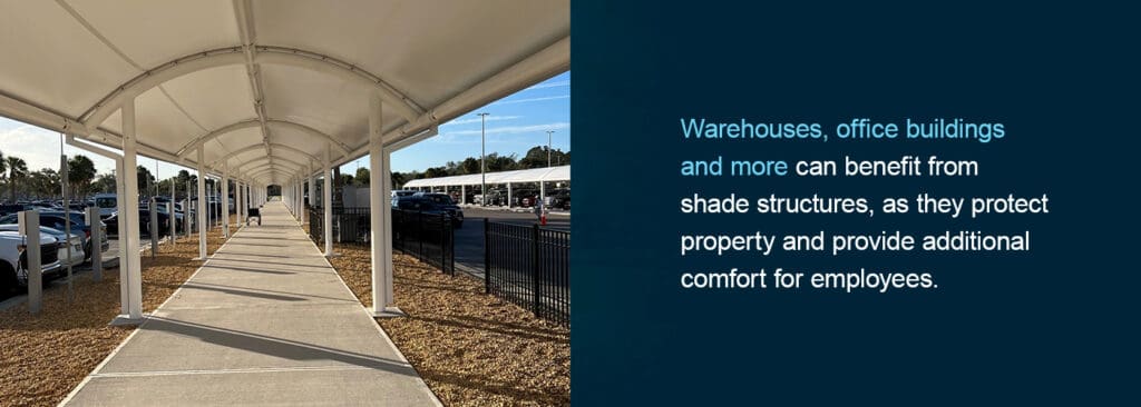 The Best Applications for Waterproof Shade Structures