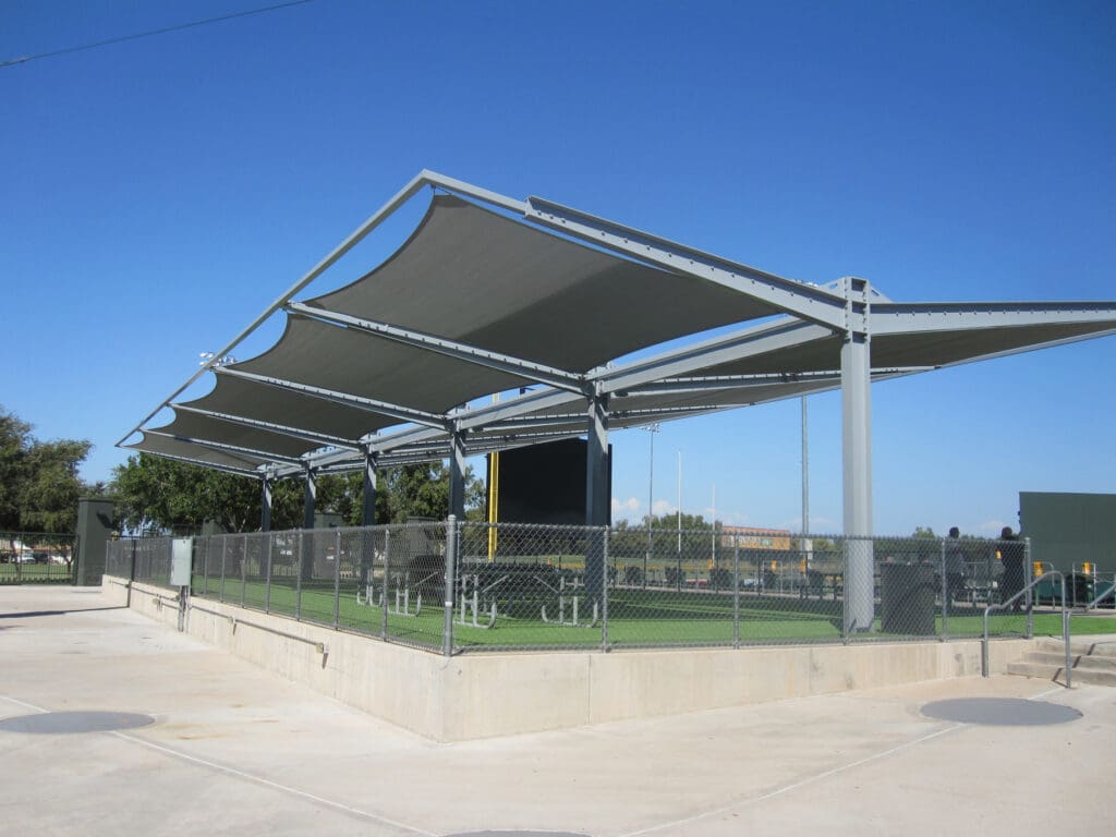 Commercial Shade Structures for Stadiums | USA Shade