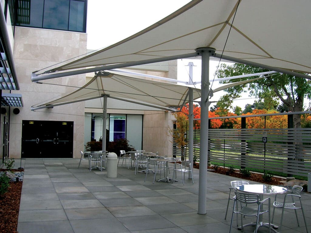 Aurora Shade Structures | Single Post Shade | USA SHADE