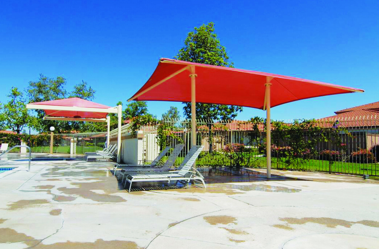 Commercial Shade Structures for Pools | USA Shade