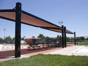Commercial Pool Shade Structures & Shade Covers | USA SHADE