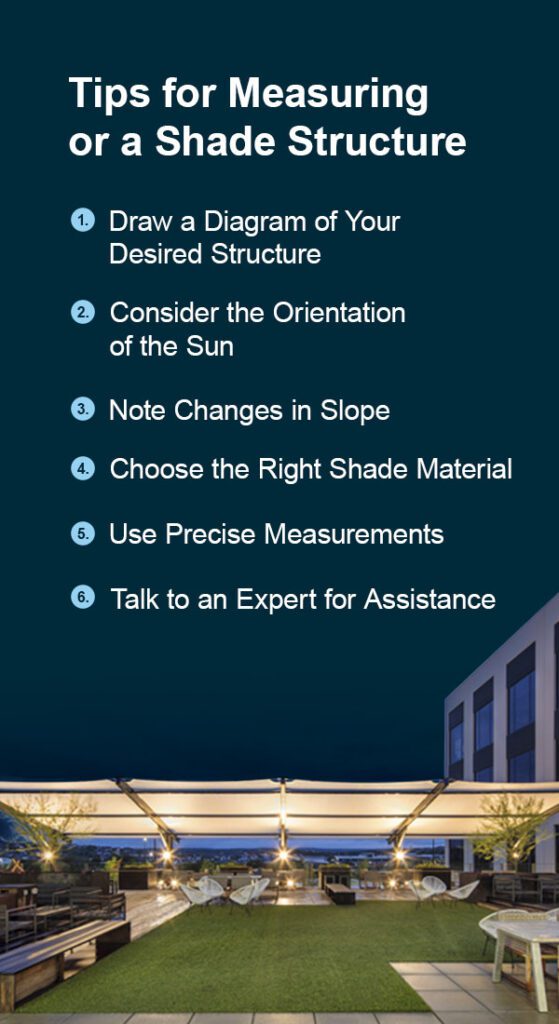 How to Measure for a Shade Structure – USA Shade