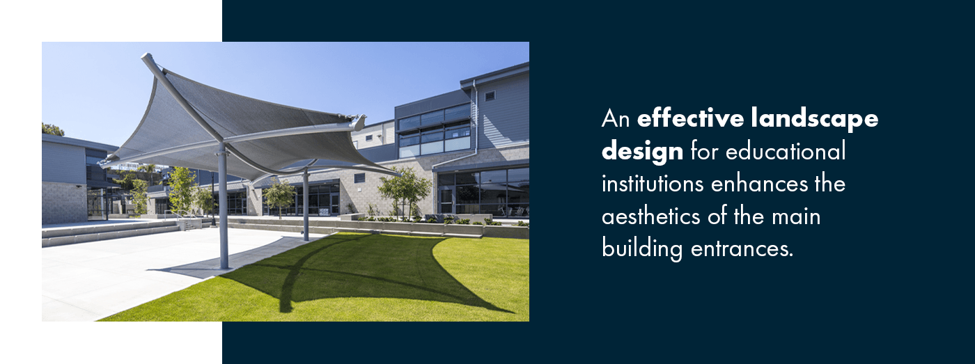 Guide to Designing a Welcoming School Entrance – USA Shade