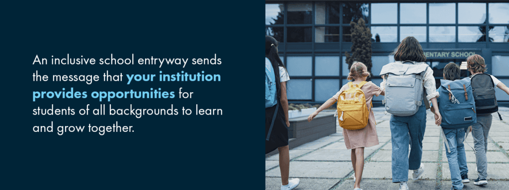 Guide to Designing a Welcoming School Entrance – USA Shade