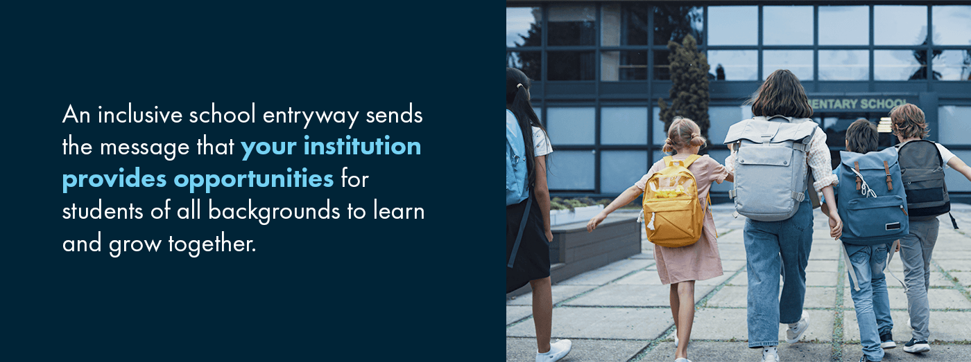 Guide to Designing a Welcoming School Entrance – USA Shade