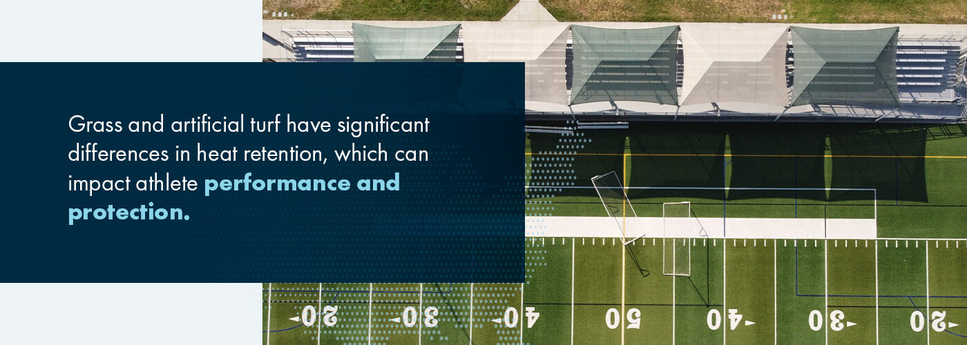 Heat Concerns of Artificial Turf for Sports – USA Shade