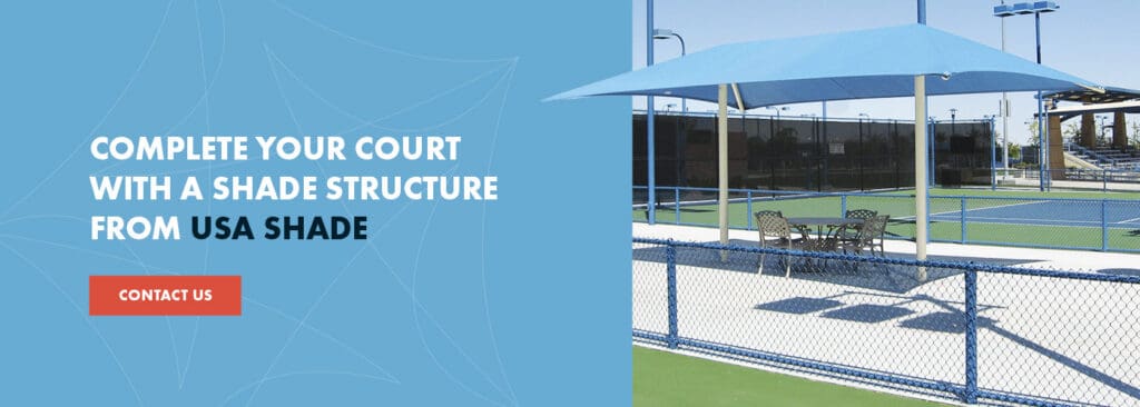 A Full Guide to Building a Tennis Court – USA Shade