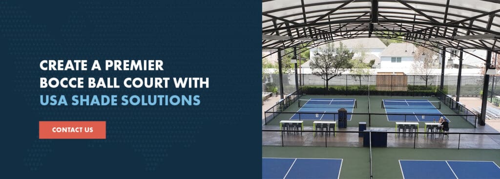 A Guide to Building an Official Bocce Ball Court – USA Shade